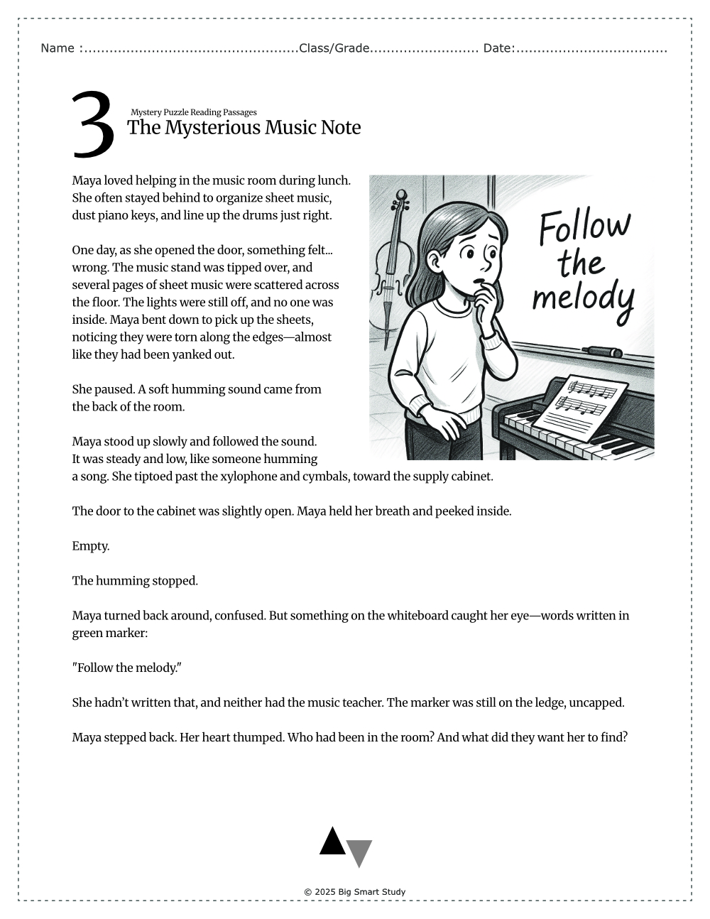 Mystery Puzzle Reading Passages & Critical Thinking Puzzles – Grades 4 ...